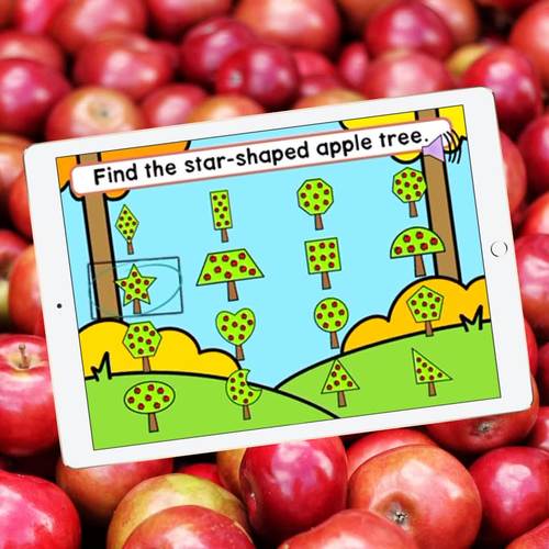 Find the star with audio | Autumn shapes BOOM CARDS by LOL - Life of ...