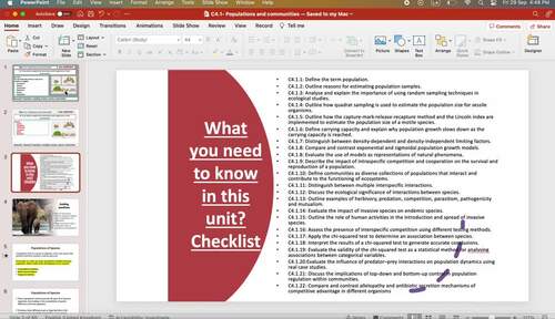 IB Biology C4.1: Populations and Communities (first exams in 2025)