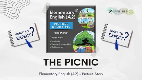 Picture Story #19: 'The Picnic' | Elementary ESL/ELL for All Ages (A2)