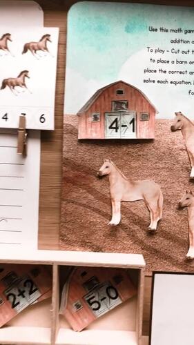 H is for Horse Early Learning Pack by For the Love of Homeschooling