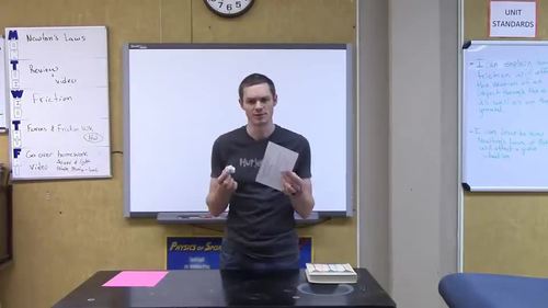 Gravity and Friction (Air Resistance) Lab by Feed Your Brain - With Science