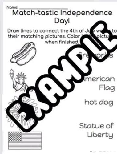 4th of July Printable Activity Bundle by Catherine Smith | TPT