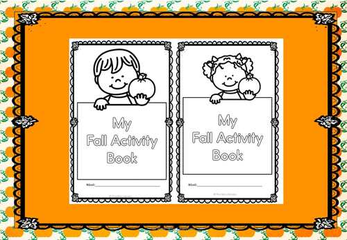 Fall Early Finishers Activity Book for Kindergarten by Pint Size Learners