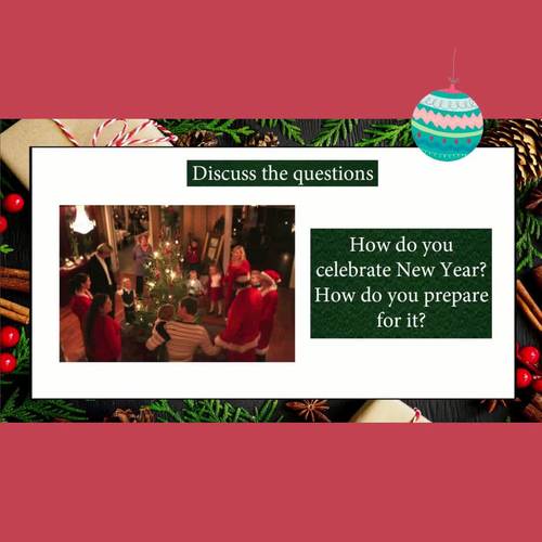 Christmas. ESL Speaking Cards by EslMaterialsKr | TPT