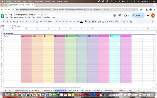 NEW Google Sheets Special Education Caseload Tracker [editable] | TPT