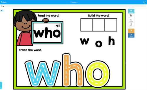 Sight Word Practice Boom Cards by Krafty in Kinder | TPT