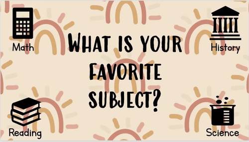 Four Corners Game | Back to School or Morning Meeting PowerPoint Digital