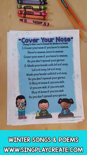 Winter and January Songs, Poems, Readers Theater with Literacy ...