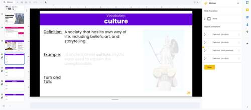 Teaching Slides for Benchmark Advance 6th Grade Unit 6 | Google Slides™