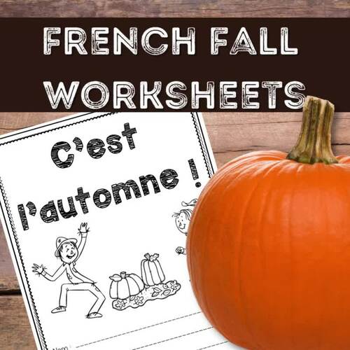 French fall speaking and writing activities ACTIVITÉS D'AUTOMNE | TPT