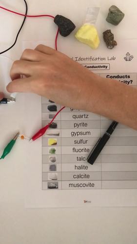 Mineral Identification Lab | Rocks and Minerals Activity for Earth ...