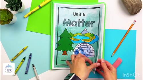 Science Matter Unit Grade 3 Alberta PofS - Activity Workbook - States ...