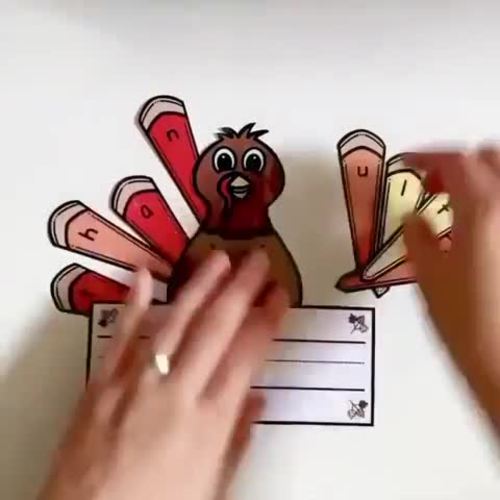 Thanksgiving Bundle Fine & Visual Motor Handwriting Occupational Therapy