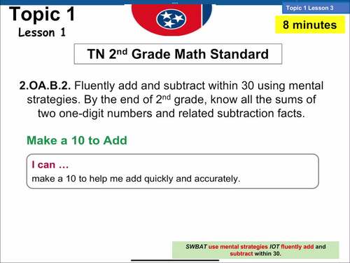 EnVision 2nd grade Topic 1 Lesson 3 Power Point-****EDITABLE | TPT