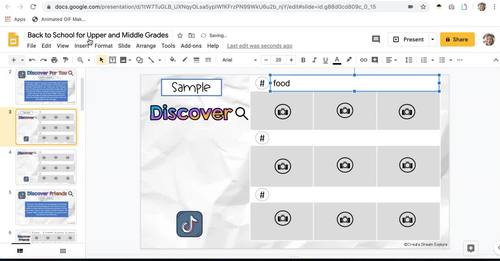 Digital First Week of School Activities for Upper Grades and Middle Grades