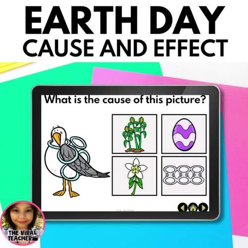 Earth Day Activities Cause and Effect Reading Comprehension Passages