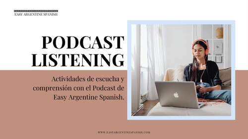 Música Latina | Podcast Listening Comprehension Skills | TPT