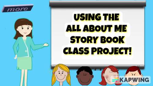 FREE SAMPLE Project Based Learning and Writing for All About Me Back To ...