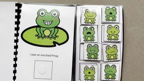 Frog Emotions SEL Adapted Book by Mrs Jackson's Little Learners | TPT