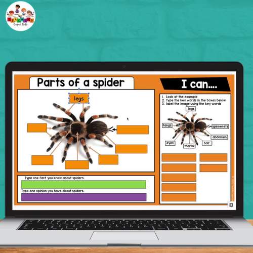 Halloween Digital Activities for 2nd Grade by Teaching Superkids