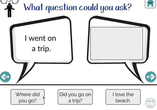 Conversation Skills BOOM Cards™ Asking Questions & Making Comments