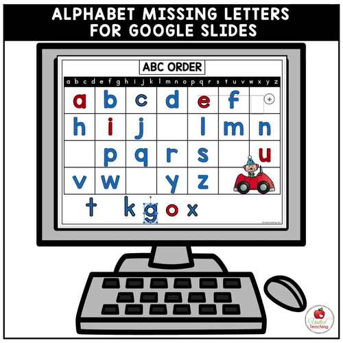 Alphabet Missing Letters Fun Themes Bundle by United Teaching | TPT