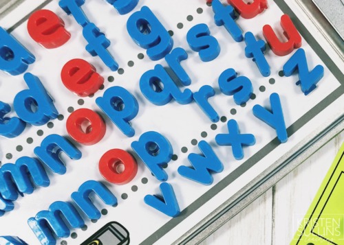 How to Use Alphabet Placemats and Sound Boxes by Kristen Sullins