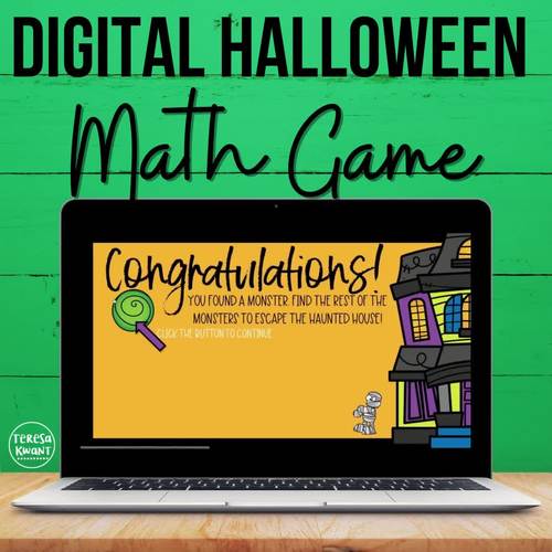 5th Grade Halloween Math Multiplication Google Slides | Distance Learning