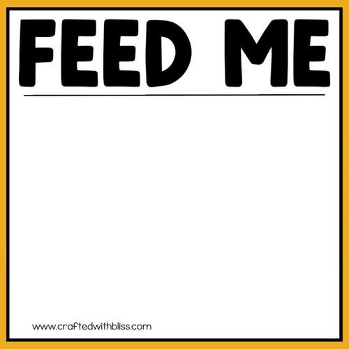 Feed Me | Feed the Zoo Animals Sensory Bin by Crafted with Bliss by ...