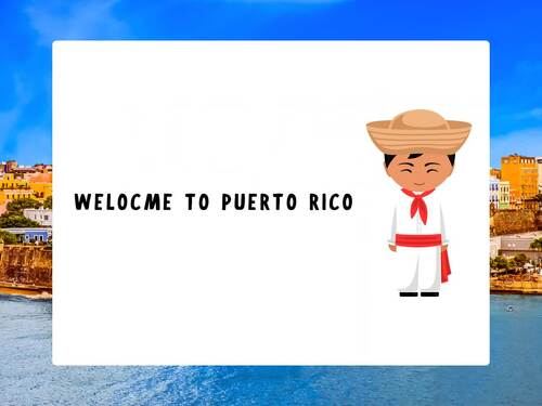 All About Puerto Rico PowerPoint for 3rd-5th Grade by Happy Teacher ...
