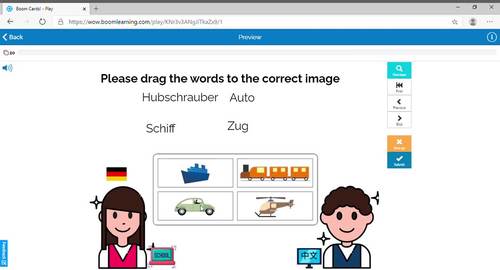 German BOOM Cards™ Transportation | Transportation German Distance Learning