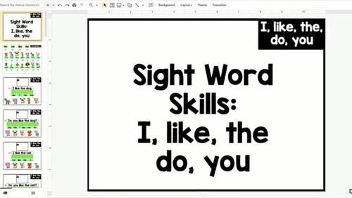 Interactive Sight Word Skills Bundle (Digital) by Ms Avrick's Owlets