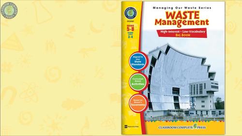 Waste Management BIG BOOK - BUNDLE by Classroom Complete Press | TpT