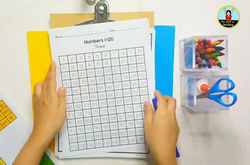 Number 1-120 Assessment Worksheet by The Joy in Teaching | TPT