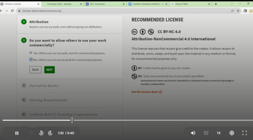 How to Generate a Creative Commons License by Miss C's Storefront