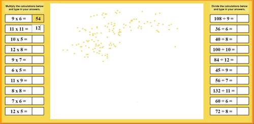 Bundle (3) Animal Silhouette Digital Pixel Art NO PREP Mixed Multiplication