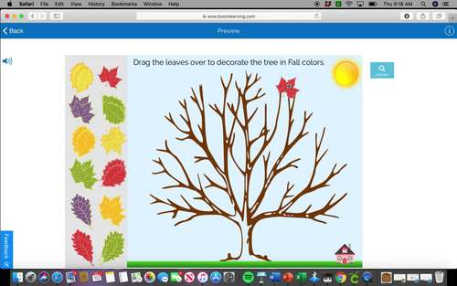 Fall Reinforcers for Articulation and Language BOOM Cards | TPT