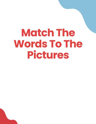 Household Items Vocabulary – Match & Odd One Out Activities (13 Worksheets)