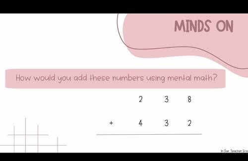 Grade 4 Ontario Math Digital Slides - Addition and Subtraction | TPT