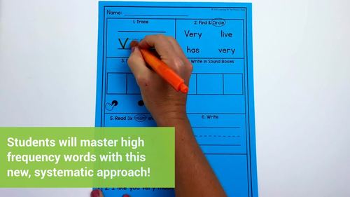 High Frequency Word Worksheets | Dolch Sight Word List Second Grade