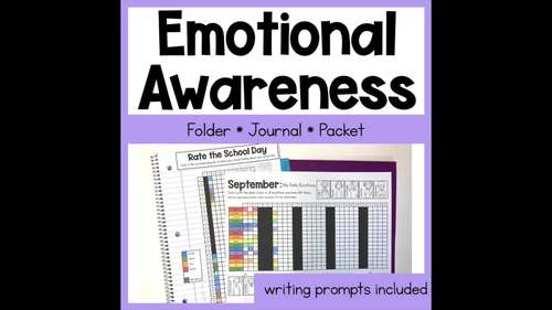 Emotional Awareness Self-Monitoring Data Tracking | Junior High ...