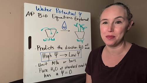 AP Biology | FREE Video Lesson: Water Potential Explained with Examples