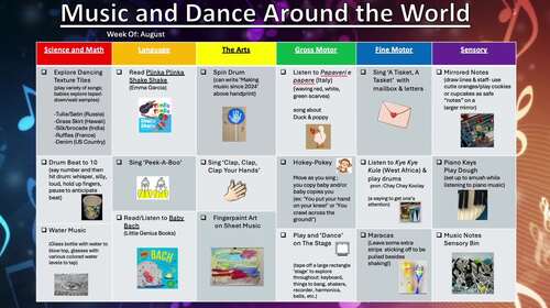 August Infant Lesson Plans Version 2 by Admin 4 You | TPT
