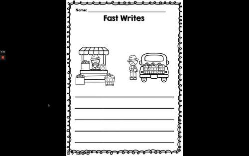 First Grade Writing Worksheets Short Stories | TPT