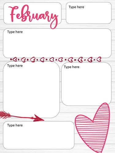 Boho Bright Rainbow Monthly Newsletters Editable by A Primary Owl