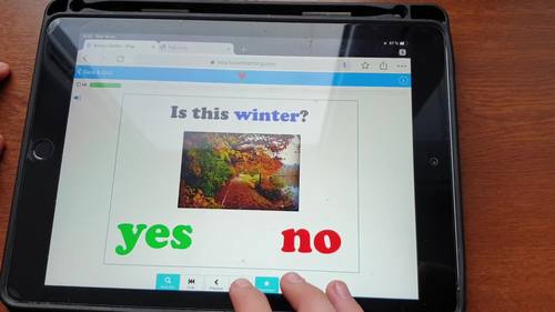 Yes No Questions BOOM CARDS™ for Speech Therapy | Autism Digital Resources