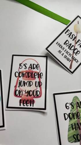 Multiplication Centers | Activities & Games | Math Facts | Camp theme