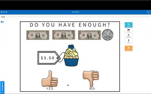 Full Season Life Skills Counting Money Yes and No Questions Printable ...