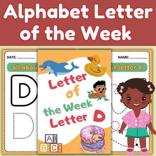 Alphabet Letter of the Week Worksheets -Games, Letter of the Week ...