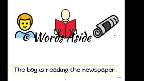 AAC Reading and Writing | Literacy with Symbols |1| by Words Aside